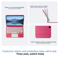 China Ultra Slim Aluminum Alloy Magnetic Keyboard with for iPad Air (2026)13
