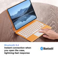 China New Rechargeable Scissor Wireless Aluminum Alloy Ultra Thin USB Keyboard Adjustable Tilt for iPad Pro(2025)11