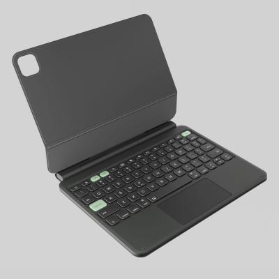 China 6-Row Function Keys Aluminum Magic Keyboard Case Cover for iPad Pro Air 10.9 11 Inch with Type-C 35W PD Fast Charging OEM/ODM Wholesale OEM/ODM/Private Label for sale