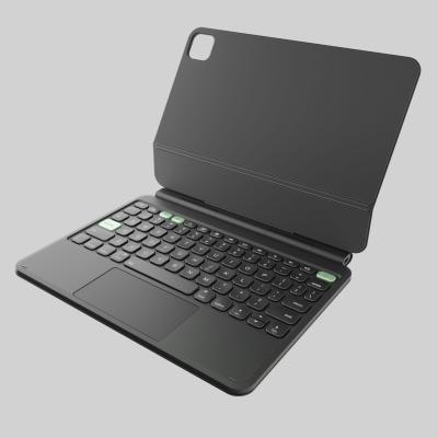 China Backlit BT Connect Aluminum Magic Keyboard Case for iPad Air Pro 10.9 11 13 Inch Built-in Multi-Touch Trackpad with OEM Service Wholesale OEM/ODM/Private Label for sale