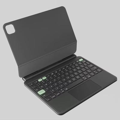 China Laudtec Aluminum Magic Keyboard for Apple Magnetic Key Board Customize Language Layout for iPad Pro 11 13 Pouce M4 M5 Pbk350 Wholesale OEM/ODM/Private Label for sale
