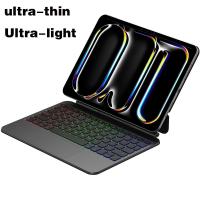 China 6-Line Magic Keyboard Multi-Touch Trackpad Floating Cantilever Stand for iPad Air 11 for iPad Pro 11 2025 Wholesale OEM/ODM/Private Label for sale
