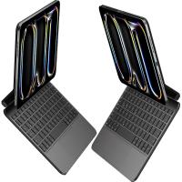 China 6-Line Magic Keyboard Multi-Touch Trackpad Floating Cantilever Stand for iPad Air 11 for iPad Pro 11 2025 Wholesale OEM/ODM/Private Label for sale