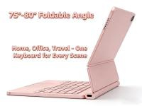 China Aluminum Alloy Magic Keyboard with Magnetic Suspension Design Suitable for iPad Pro 11 Wholesale OEM/ODM/private Customization for sale