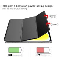 China Laudtec Ultra Slim Pu Leather Tablet Cases Foldable Stand Shell Custom Logo Color for Ipad 10.2/10.9/11/12.9 Inch OEM PBK358 for sale