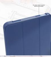 China ODM PC+TPU Heavy Duty Anti-Drop Tri-fold Folio Case With Built-in Pencil Slot Auto Wake Sleep Protective Cover for iPad 11 Inch for sale