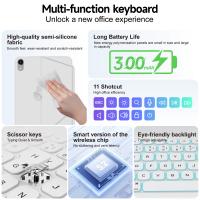 China F25 Magnetic Keyboard Case with 64 Keys, Pu Leather Cover Supports Horizontal and Vertical Stand for iPad Mini 5 and Mini 6 for sale
