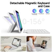 China F25 Magnetic Keyboard Case with 64 Keys, Pu Leather Cover Supports Horizontal and Vertical Stand for iPad Mini 5 and Mini 6 for sale