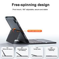 China Hot Selling Laudtec Wireless BT Keyboard Backlit Magnetic for Ipad 10.6