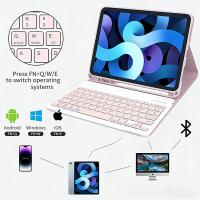 China For iPad 10.9Inch for Magnetic Keyboard Case Detachable Leather Folio-Style Layout Waterproof Wholesale/ODM OEM for sale