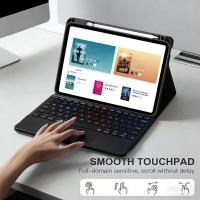 China New for iPad 10.9Inch TPU Flip Cover with Integrated Mechanical Magnetic Keyboard-Style Case Touchpad Wireless ODM/Private Label for sale