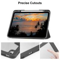 China Laudtec Pbk250 Shockproof Tablet Case Clear Back Cover Auto Sleep Wake Pen Slot Simple Business Anti Scratch for Ipad Air Pro 13 for sale