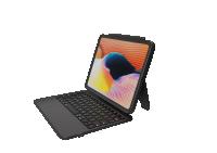 China Laudtec Detachable Magnetic Magic Keyboard Cover with Portrait Landscape Removable Protective Case for iPad Air Pro Wholesale OEM/ODM/Private Label for sale