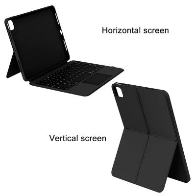 China For Magnetic Keyboard Case for iPad Pro/Air 13-Inch with Stable Pen Slot Custom Logo CE/FCC Certified Small MOQ PBK235 Model for sale