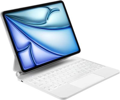 China Private Label Magnetic Keyboard Case for iPad Air 11''/Pro 11''/iPad Air 5th&4th Case Wireless BT Backlit Keyboard with Trackpad for sale