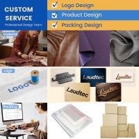 China Laudtec Custom PU Leather Detachable Wireless Magic Keyboard CaseSupport Portrait and Landscape for iPad 11pro 2024(M4)/2025(M5) Wholesale OEM/ODM/Private Label for sale