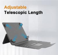 China Universal Tablet Case with Keyboard for Tablet 9-11 Inch Pu Leather Simple Business Cover with Foldable Back Holder Wholesale OEM/ODM/Private Label for sale