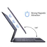 China Magic Keyboard for Ipad Air Pro 11 2024 Type Intelligent Double-Sided Clip BT Single Color Luxury Pbk225 Laudtec Wholesale OEM/ODM/Private Label for sale