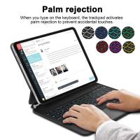 China Laudtec Magic Magnetic Wireless Keyboard Case for iPad Air and iPad Pro Usb-c Charging Wholesale OEM/ODM/Private Label for sale