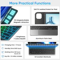 China 6-Line Magic Keyboard Case for iPad Air 5th,4th 10.9