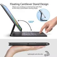 China Magic Keyboard Magnetic Tablet Case for iPad 10.2 10.9 12.9 Air Pro 11 13 Cover Touch-pad Back Light Support Multi Touch Wholesale OEM/ODM/Private Label for sale