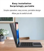China Magic Keyboard for Ipad Pro 12.9 Case Metal Magnetic Tablet High Quality Touch Cover Luxury With Myk9131 Laudtec Wholesale OEM/ODM/Private Label for sale