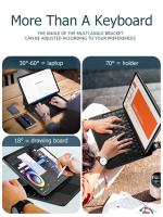 China Magic Keyboard Case for iPad Air 13 2024 with Trackpad for iPad Pro13  Inch Magic Keyboard Magnetic Design Floating Backlit Wholesale OEM/ODM/Private Label for sale