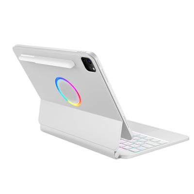 China New Keyboard Case for iPad Air 11 2024 Magic Keyboard Magnetic Design Floating Backlit Wholesale OEM/ODM/Private Label for sale