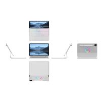 China New Keyboard Case for iPad Air 11 2024 Magic Keyboard Magnetic Design Floating Backlit Wholesale OEM/ODM/Private Label for sale
