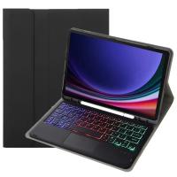 China Laudtec Magnetic Keyboard Ultra-Thin Waterproof Anti-Ghosting RGB Backlight Wireless for Tab S9 10.9 Inch Wholesale for sale