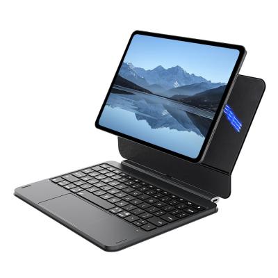 China Laudtec 2026 New Magnetic Keyboard Case for iPad 14 Function Keys RGB Backlight Travel Tablet Cover PBK315 OEM/ODM/Private Label for sale