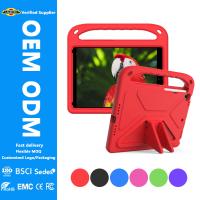 China Factory Direct Kids Shockproof EVA Tablet Shell With Detachable Carry Handle & Foldable Stand for iPad 10.9 Inch 2022/2025 for sale