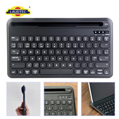 China BT 5.1 Keyboard for iPad Pro 11 Inch, Integrated Phone & Tablet Stand, Ergonomic 6° Viewing Angle, Long Standby Battery for sale
