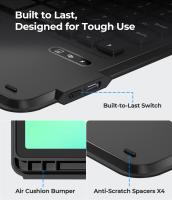China Wholesales Premium PU Leather 7-Color Backlight Tablet Case with Keyboard for Tab A11+ Plus &Tab A9+ Plus for sale