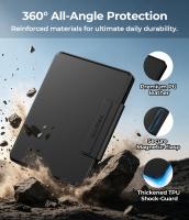 China Wholesale 7-Color Backlit Rugged Keyboard Folio Case with  Trackpad for Samsung Tab A9+/A11+ Plus,SM-X210/X230 Compatible for sale