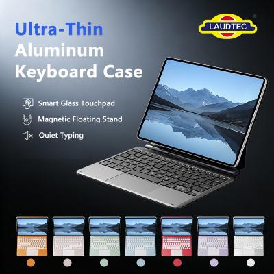 China Wholesale Magic Style Keyboard Case Low Profile Metal Folio Cover Quiet Scissor Keys Smart Wake Sleep Function for iPad A16 2025 for sale