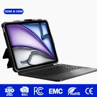 China Wholesale USB-C Stable Connection Wired Keyboard Case Plug & Play for iPad A16 - Rugged, Trackpad, Pencil Holder, OEM Logo for sale