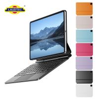 China 7-Color RGB Backlit Magic Keyboard Case Aluminum Floating Cover with Large Trackpad for iPad Air 4/5 10.9