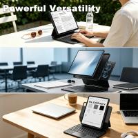 China Wholesale Keyboard Case for iPad Pro 11'' Space Black 7-Color Backlight Multi-Mode Magnetic Floating Stand Larger Trackpad for sale
