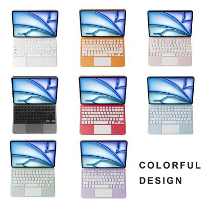China Laudtec Aluminum Magic Keyboard Cases for iPad 10.9 Inch Wireless Keyboard for iPad Air (2026) 11