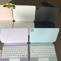 China Laudtec Aluminum Magnetic Keyboard Case for Ipad 10th Generation Customize OEM ODM Wireless Scissor Keyboard 7-RGB for iPad A16 for sale