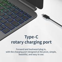 China Premium Ultra-Slim Magnetic Keyboard Case Aluminum Lightweight Durable Multi-Touch Trackpad for iPad Pro 11