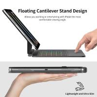 China Premium Ultra-Slim Magnetic Keyboard Case Aluminum Lightweight Durable Multi-Touch Trackpad for iPad Pro 11