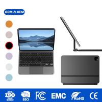 China ODM OEM Ultra Thin Wireless Magic Keyboard with Glass Trackpad for iPad A16 and iPad 10th Backlit Rechargeable for sale