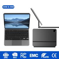 China Laudtec Magnetic Smart Folio Keyboard with Multi Touch Trackpad Wireless BT Foldable Stand for iPad Air 13 / Pro 12.9 Inch for sale