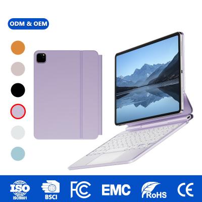 China Magnetic Keyboard Case with Touchpad & Backlit for iPad Air 11