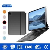 China Wholesales RGB Backlit Wireless BT Magnetic Spill-Proof Keyboard with Trackpad for iPad Air 11