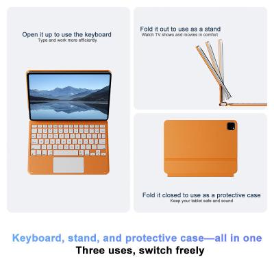 China Universal Magnetic Keyboard Case with Trackpad for iPad Air 13