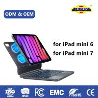 China Magnetic Keyboard Case for iPad Mini 6/Mini 7,7‑Color RGB Backlit Multi‑Gesture Touchpad,80+ Strong Magnets Multi‑Angle Stand,Ultra‑Slim Folio Cover, Wholesale/ODM OEM Support for Bulk Business Orders for sale