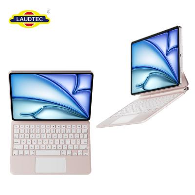 China Aluminum Alloy Waterproof Ultra-Slim Backlit Keyboard Case for iPad 11/12.9/13 BT Smart Keyboard Cover OEM Supported for sale